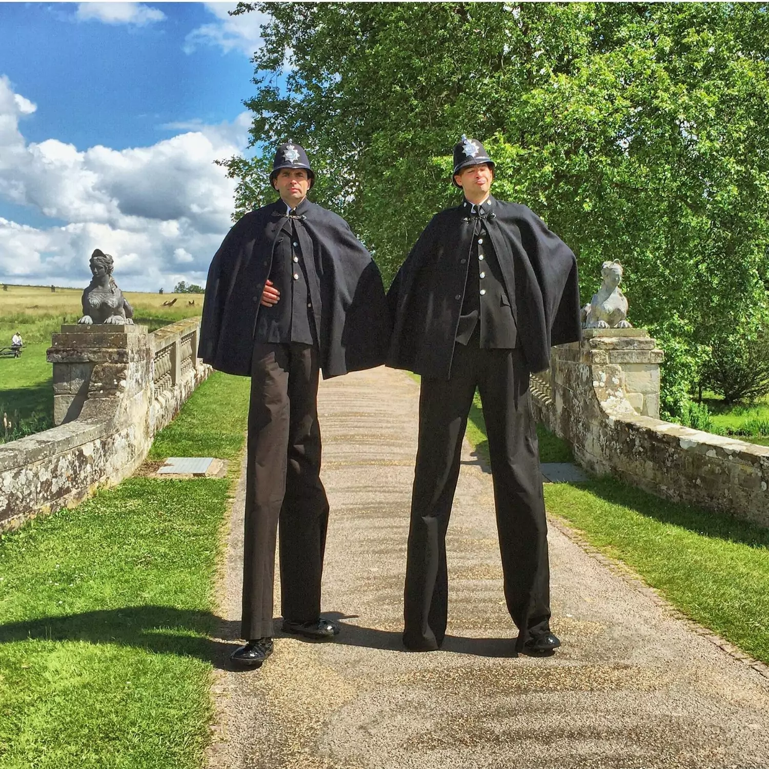 Victorian Stilt Walking Policemen - Entertain UK